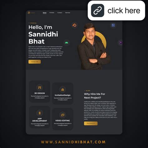 Sannidhi Bhat On Linkedin Projects Webdesign Webdevelopment