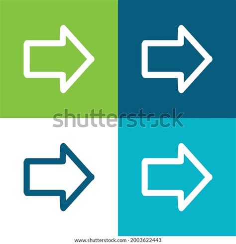 Arrow Pointing Right Hand Drawn Symbol Stock Vector Royalty Free