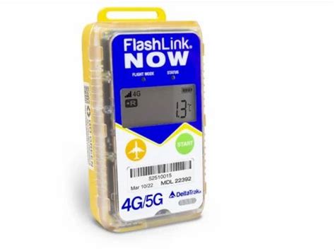 Temp Humidity 4G 5G TEMPERATURE DATA LOGGER DELTATRAK 103mm X 61