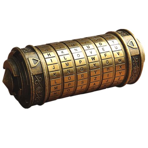 Windamazingstory Cryptex Puzzle Boxes Da Vinci Code Mini
