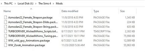 Mods Not Working The Sims 4 Technical Support Loverslab