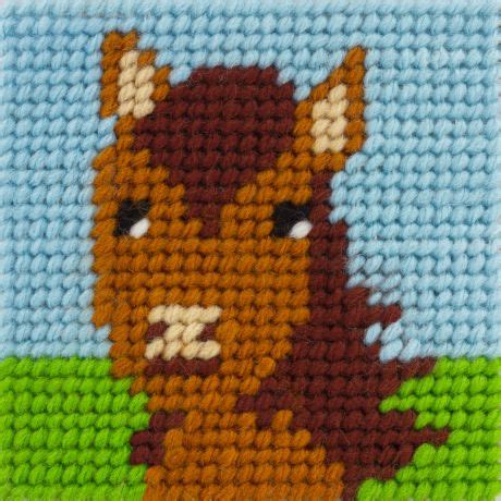 Kit Canevas Enfant 20x20 Jumper Un Amour De Cheval La Boutik
