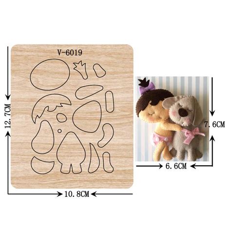 13798r Molde Em Forma De Madeira Para Scrapbooking Vários Tamanhos