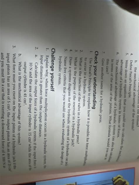 4 Define Pascals Principle 5 Write Down Studyx