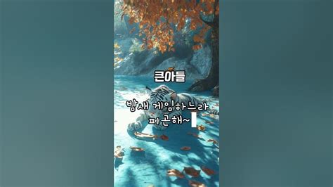 아들들은 현실에 적응하는데 시간이 필요해~ Youtube