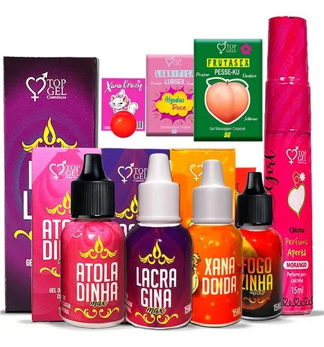Lubrificantes Kit 9 Tipo Volumao Apertadinha Xana Loka Bigg