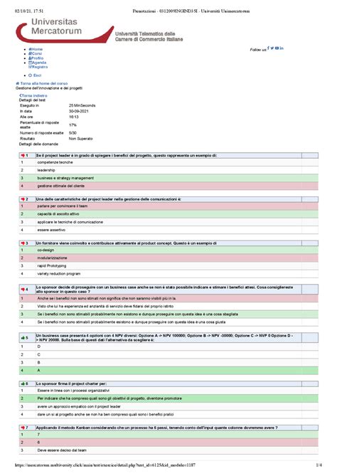Gestione Dellinnovazione E Dei Progetti Universitas Mercatorum