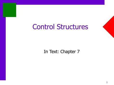 PPT Control Structures PowerPoint Presentation Free Download ID