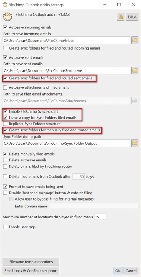 Folder Options Settings