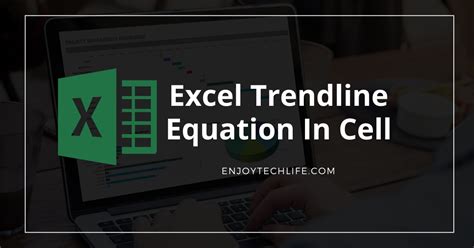 Excel Trendline Equation In Cell Enjoytechlife