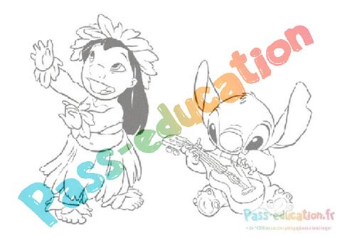 Coloriage Gratuit De Stitch Téléchargez Et Imprimez Des Dessins En