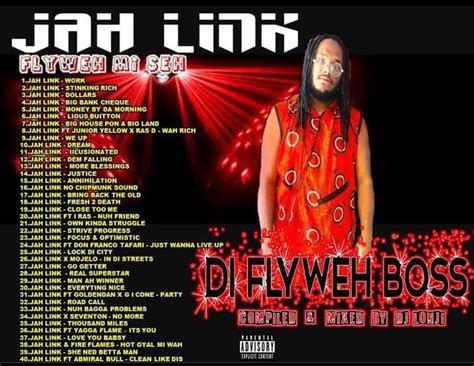 Jah Link FlyWeh Mi Seh Di FlyWeh Boss Mixtape By DJ Lonji 2023