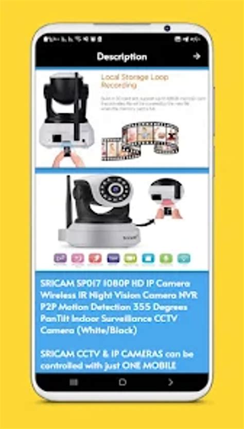 Android 용 Sricam Ip Camera Guide 다운로드