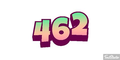 462 Number Animated Logo Designs 462 Number Animated Logo Designs
