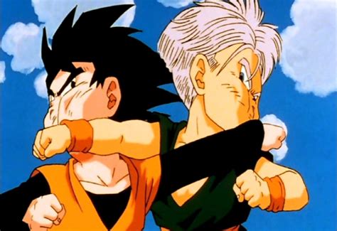 Goten And Trunks Fighting