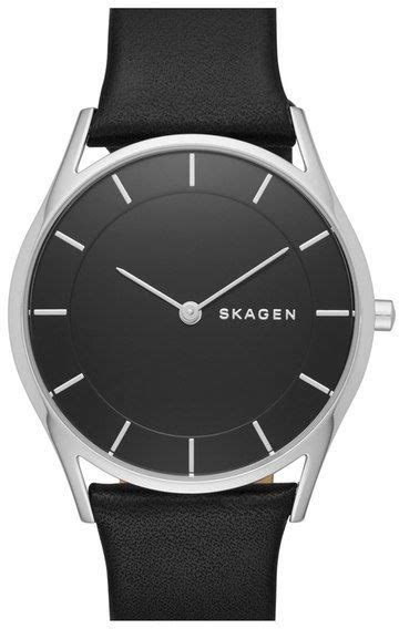 Skagen Holst Leather Strap Watch 34mm Leather Watch Watches For