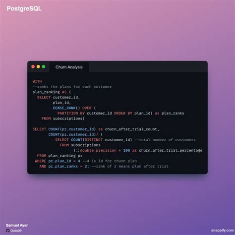 Samuel Ayer On Linkedin Sql Businessanalytics Dataanalysis