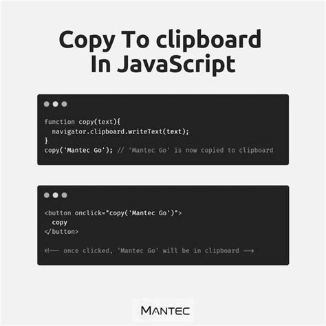 Copiar Al Portapapeles Con JavaScript R Programacion