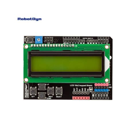 Купить недорого Lcd 16x2 Keypad Shield For Arduino Cyrillic Russian Blue Screen Assembled в