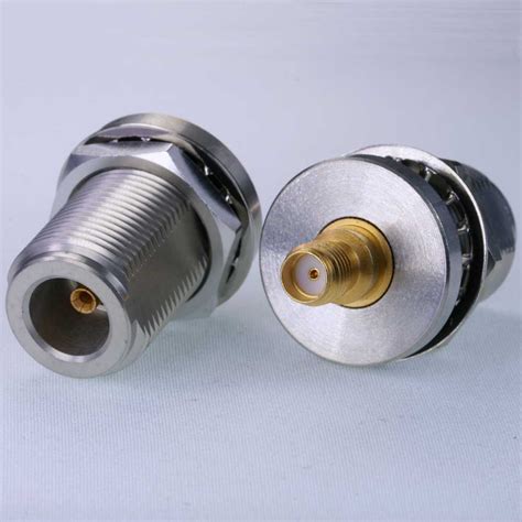 Jyebao Ad A8n8 Bf Sma Jack To N Jack Bulkhead 11ghz Ip67 Mated