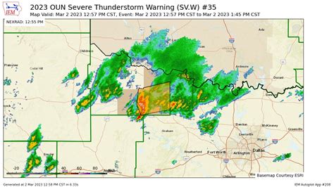 Texas Weather Alerts On Twitter Oun Issues Severe Thunderstorm