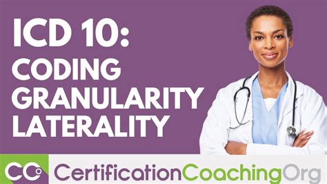 Icd 10 Coding Tutorial — Granularity And Laterality Youtube
