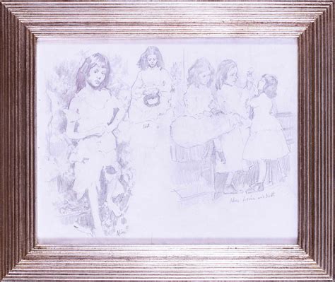 Alice Liddell And Sisters Inspiration For Alice In Wonderland By Lewis