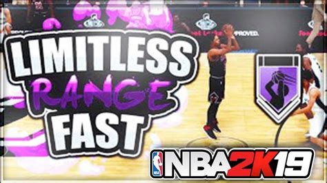 LIMITLESS RANGE BADGE NBA K BEST WAY TO GET HOF YouTube