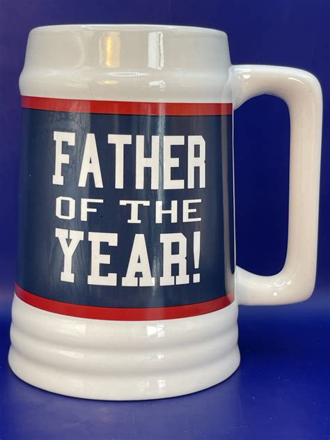 Father Of The Year Beer Mug Cupofmood