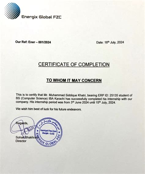 muhammad siddique khatri on linkedin cybersecurity internship professionalgrowth energixglobal…