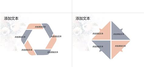 古典淡雅花开ppt模板下载卡卡办公