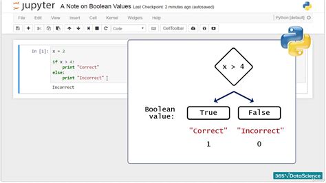 Part 22 Data Science Python A Note On Boolean Values Youtube