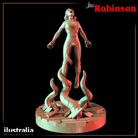 3d Printable Mrs Robinson The Strange Claremont House By Ilustralia