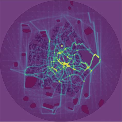 Cumulative Density Heat Map For High Density For The Decentralised