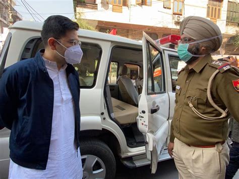 Aap Leader Raghav Chadha Detained By Delhi Police