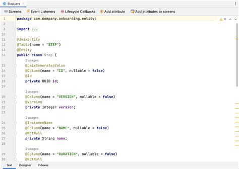 Simple CRUD Jmix Documentation