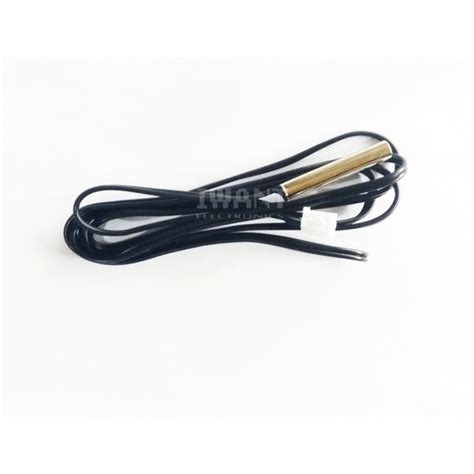 Jual NTC 10K Thermistor 10 K Sensor Suhu Probe Kabel 1 Meter Shopee
