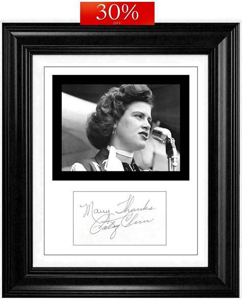 Patsy Cline 1932 1963 Music Legend Genuine Hand Signed Autograph Coa Etsy