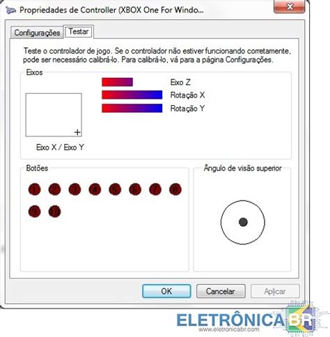 Controle Xbox One S analógico sem função Vídeo Games EletrônicaBR com
