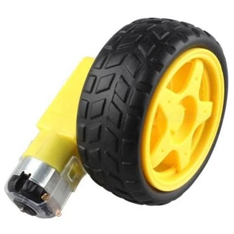 Jual Roda Motor Dc Gear Box Set Smart Car 1 48 Diy Arduino Raspberry Kota Malang Toko