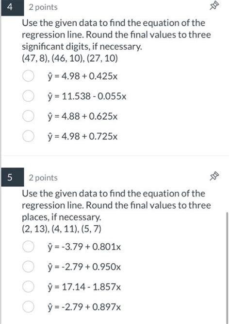 Solved Find The Value Of The Linear Correlation Coefficient