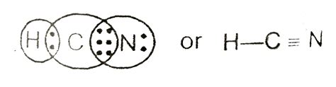 Draw The Lewis Dot Structure Of Hydrogen Cyanide Hcn