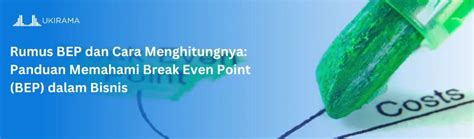 Rumus Bep Dan Cara Menghitungnya Panduan Memahami Break Even Point