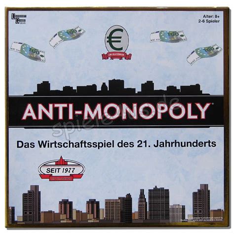 Anti Monopoly 08509 Kaufen Neu And Gebraucht Spiele4usde
