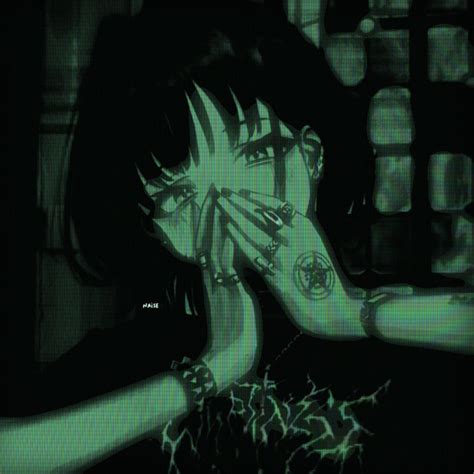 Manga Icon Girl Aesthetic Green Artofit