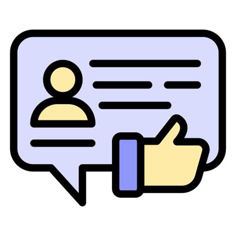 User Comments Generic Color Lineal Color Icon