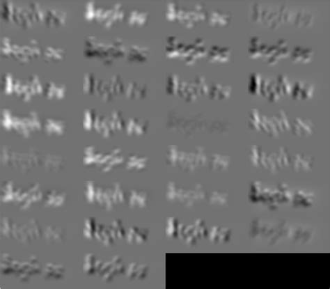 visualization of all the feature maps after second the convolution