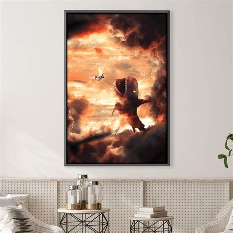 Cloud Shark Canvas 40 X 60cm Framed Gallery Wrap Artofit