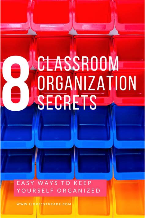 First Grade Classroom Organization Hacks I Love 1st Grade Classroom