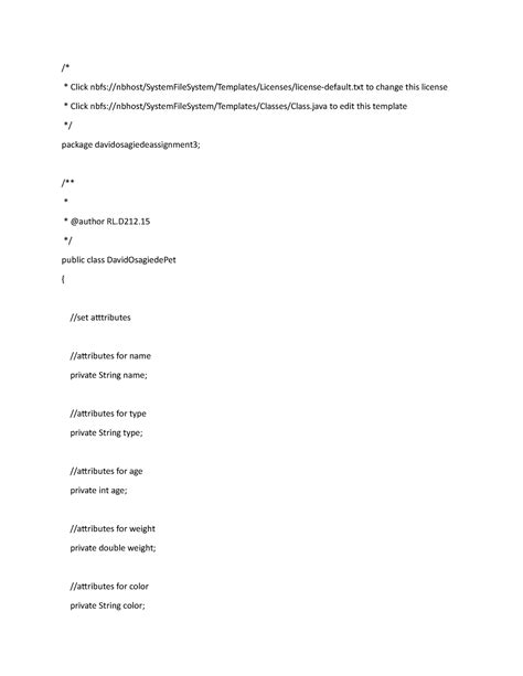 Assignment Java Code For Java Click Studocu